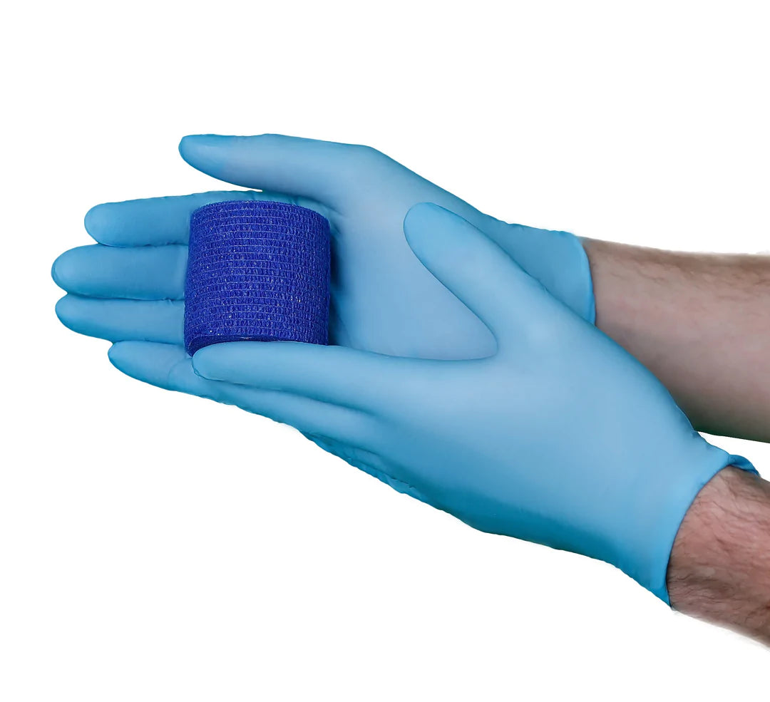 VGuard 5 Mil Nitrile Chemo Exam Glove - Powder-Free, Textured Surface ...