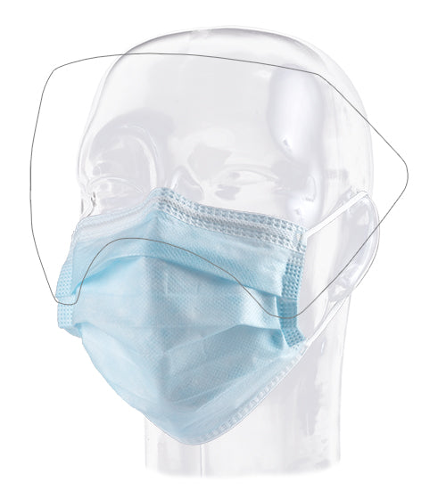 Precept Lite Cool Surgical Mask with Anti-Glare Shield - Comfort and C ...