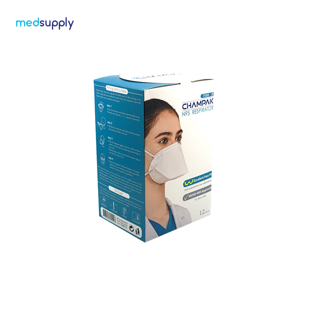 Breathe Safe, Certified Protection: Champak N95 Respirator – Med Supply
