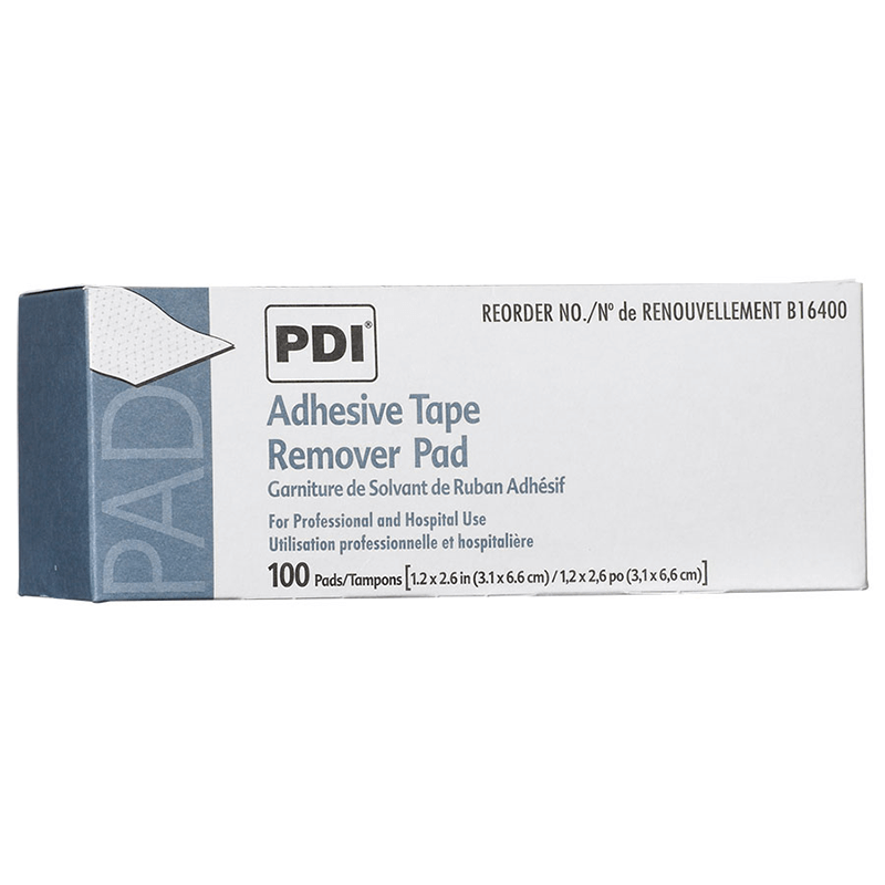 PDI Adhesive Tape Remover Pad - Gentle Adhesive Removal Solution ...