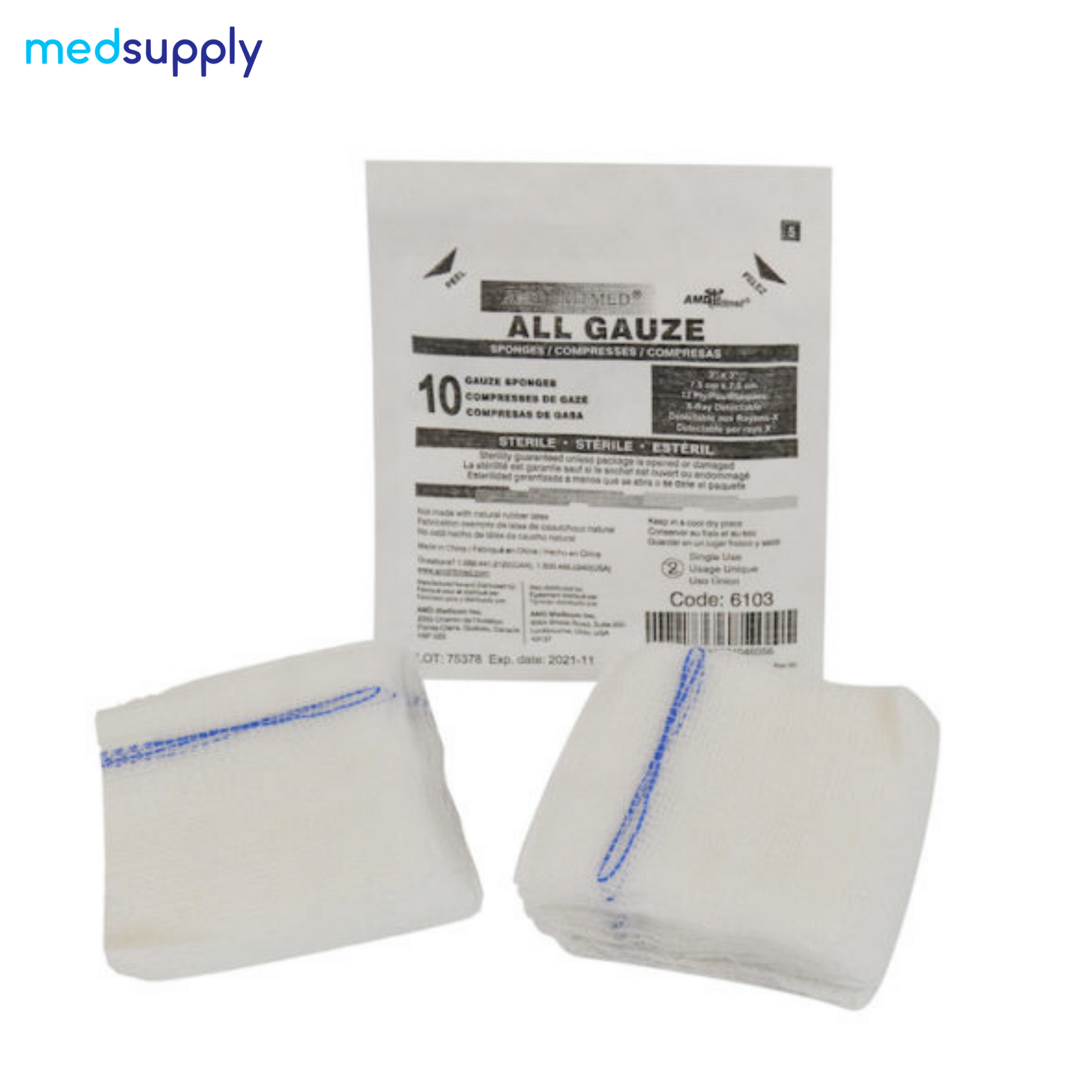 RITMED® X-Ray Sponges: Superior Care & Detectability – Med Supply