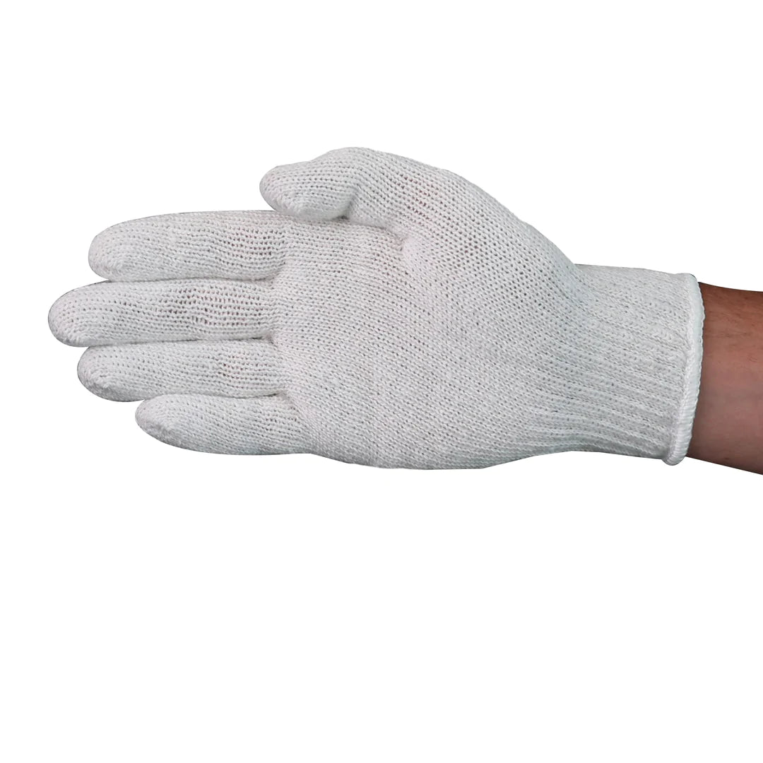 VGuard Medium Weight Bleached String Knit Glove - Versatile Hand Prote ...