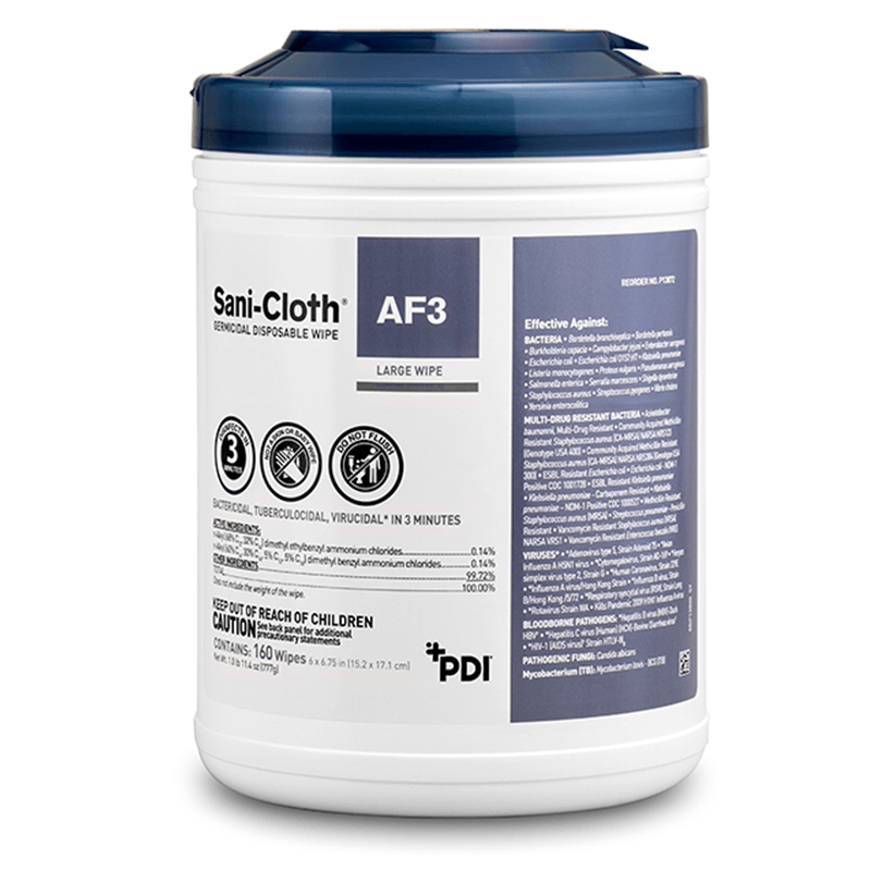 Sani Cloth AF3 Germicidal Disposable Wipes: Effective Cleaning Solutio ...