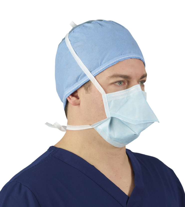 Halyard Level 1 Mask: Extra Comfort, ASTM F2100-1 Compliant – Med Supply