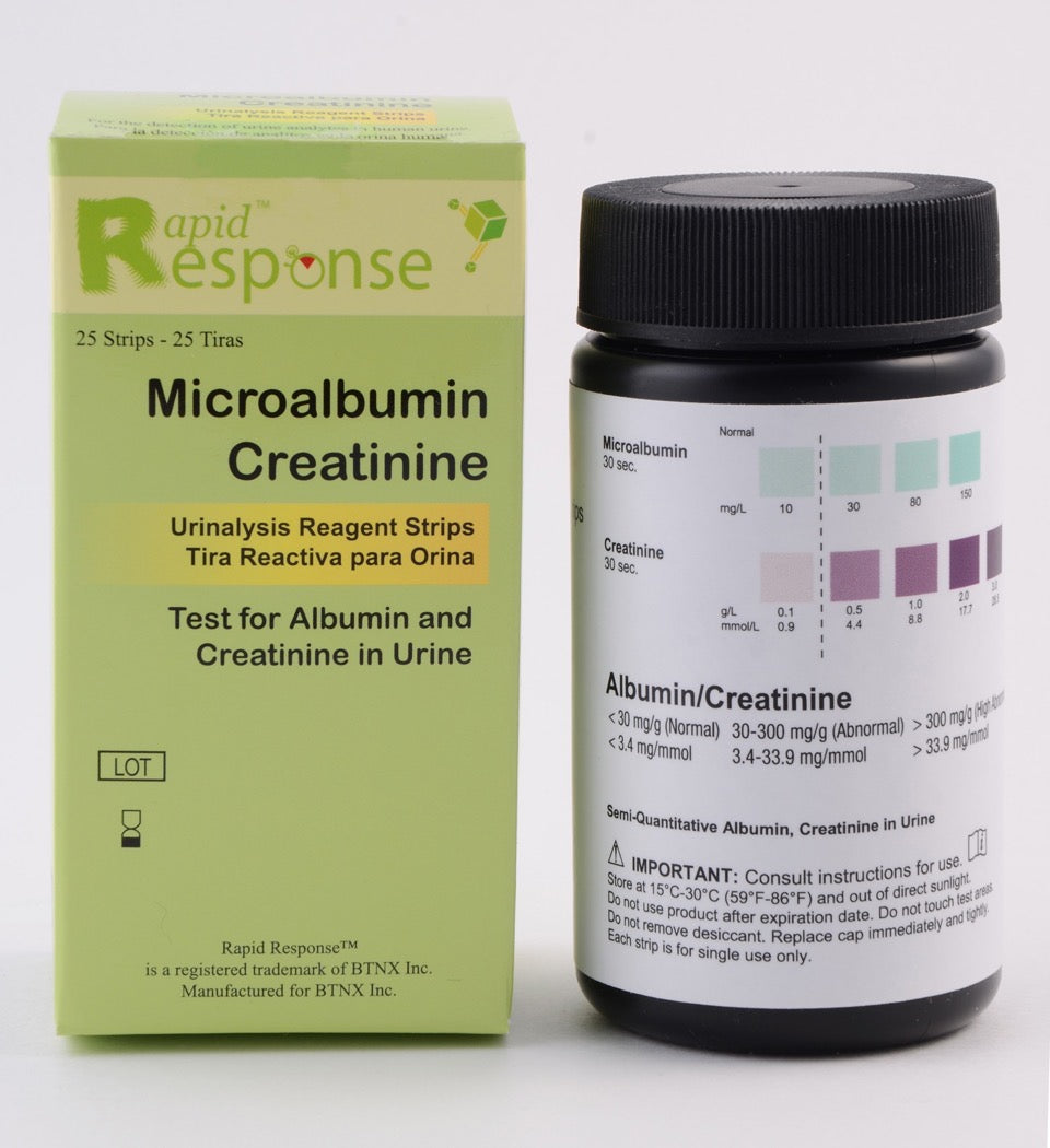 Microalbumin Test Strips: Detect Early Kidney Issues – Med Supply