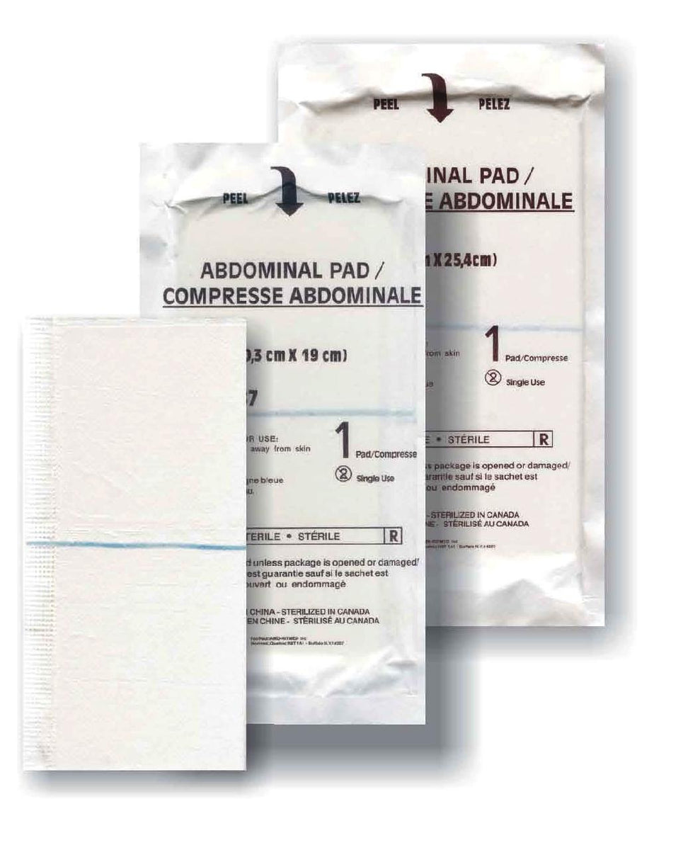 Premium Abdominal Pads - Absorbent Dressings for Surgical Wounds and I ...