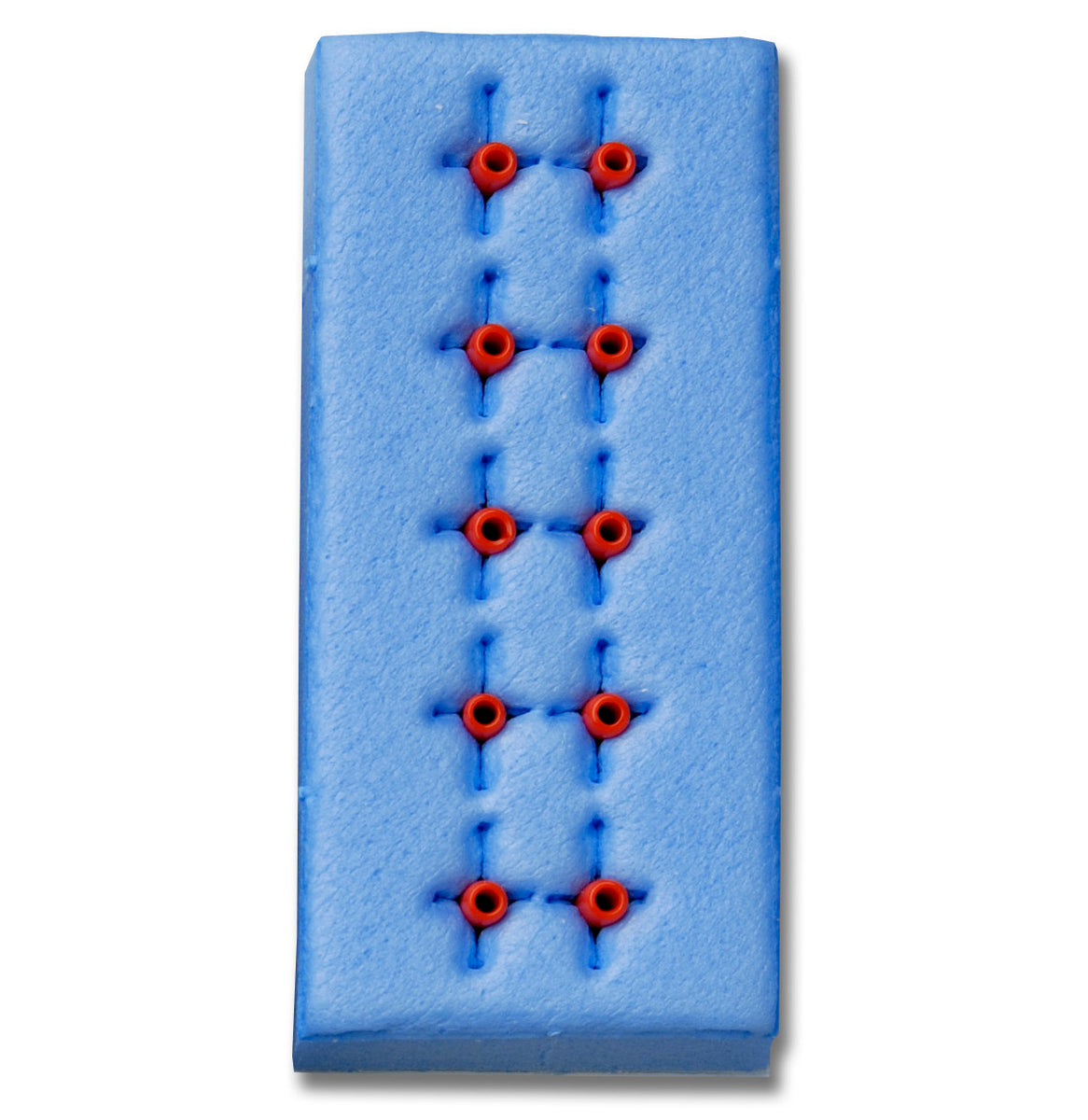 Sterion Suture Aid Booties: Color: Red, Size: Standard, Quantity Tray ...